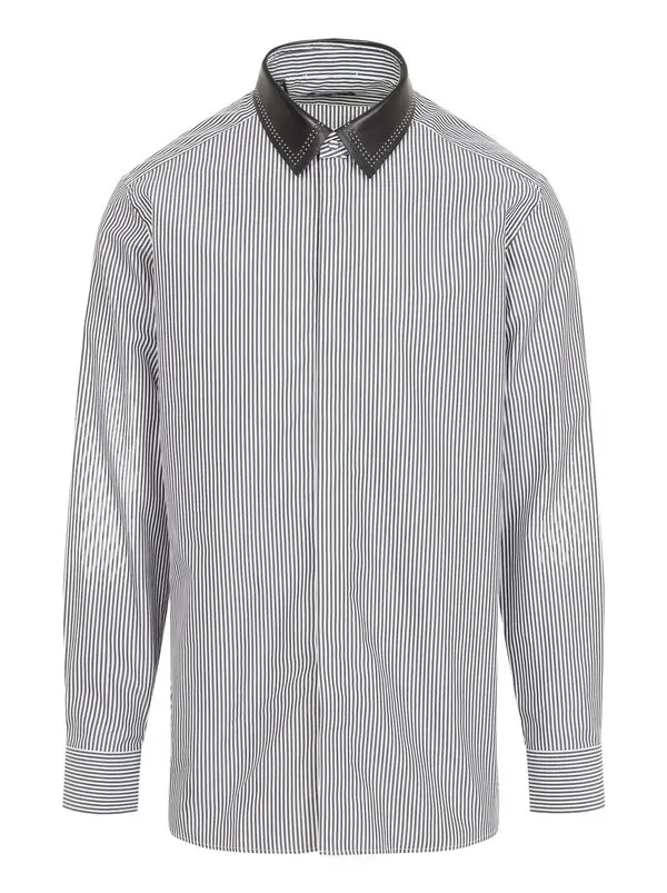 TOM FORD Fine Bengal Stripe Cotton Shirt - White