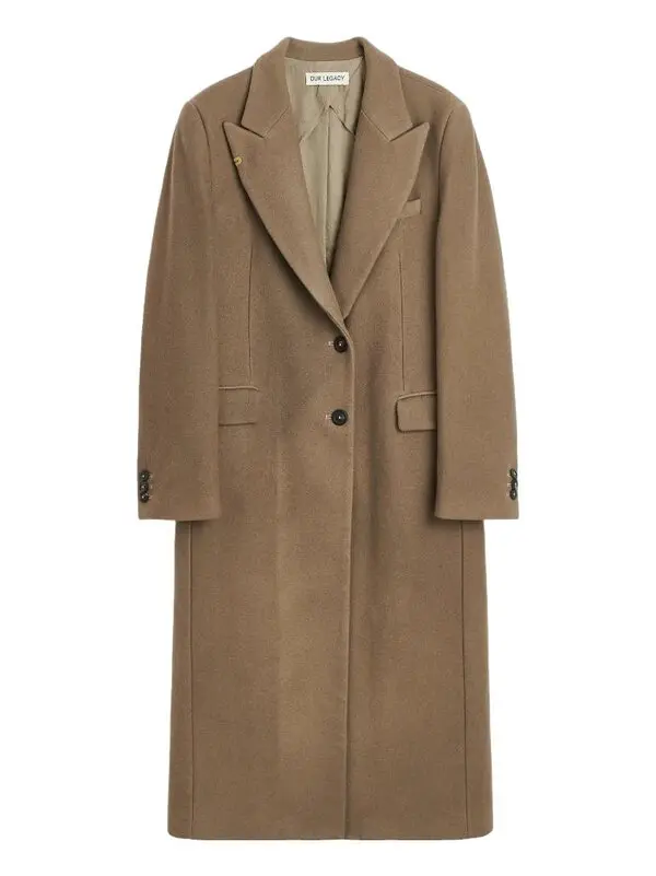 Our Legacy Wool Coat - Brown