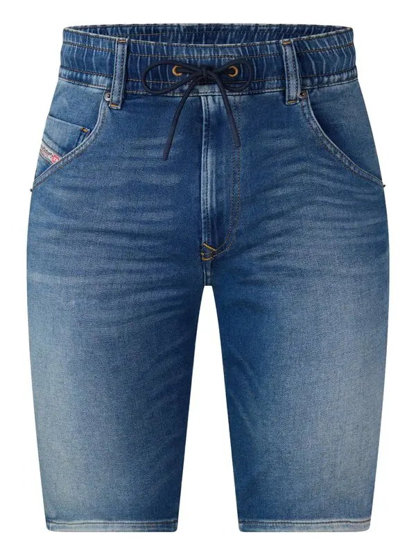 DIESEL® Denim Knee Shorts - Blue