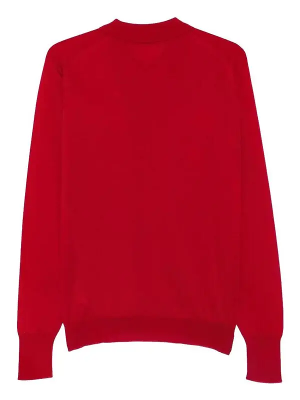 John Smedley Cotswold Long-sleeve Sweater - Red
