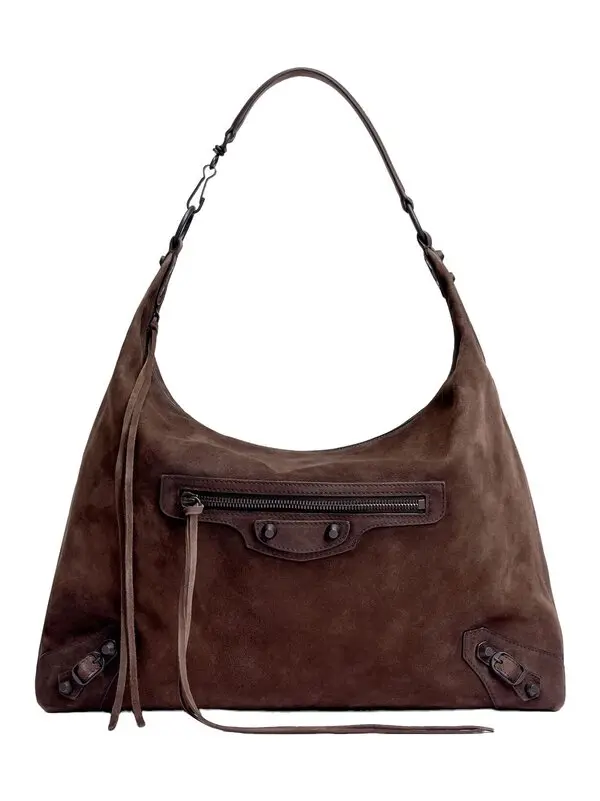 Balenciaga Le City Hobo Bag Medium - Brown