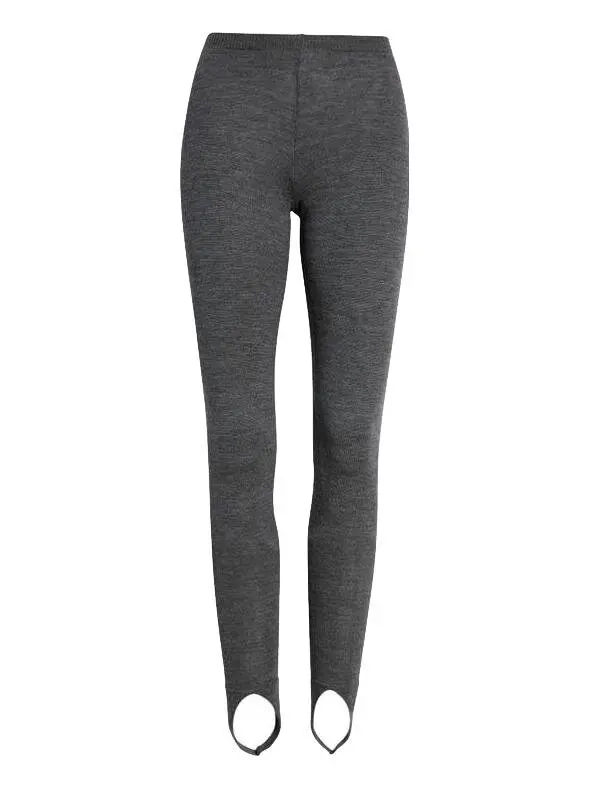 Paloma Wool Gustava Ii Merino Wool Stirrup Leggings - Grey