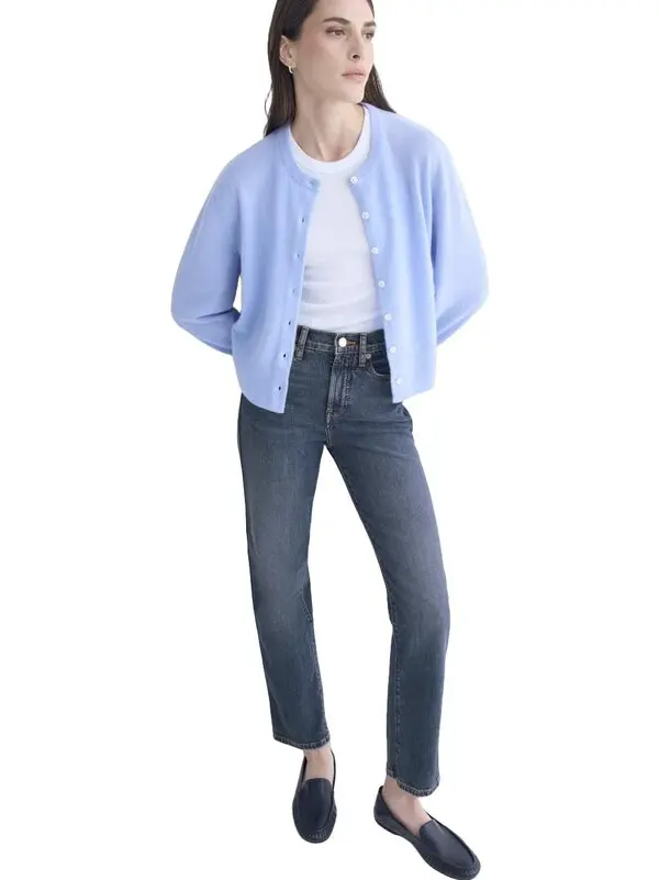Everlane High-rise Cigarette Jean - Light Vintage Indigo