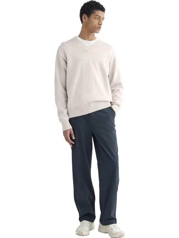 Everlane Everyday Relaxed-fit Chino Pant - Deep Navy
