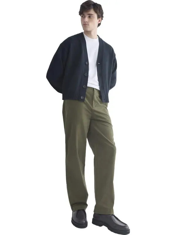 Everlane Everyday Relaxed-fit Chino Pant - Olive Night