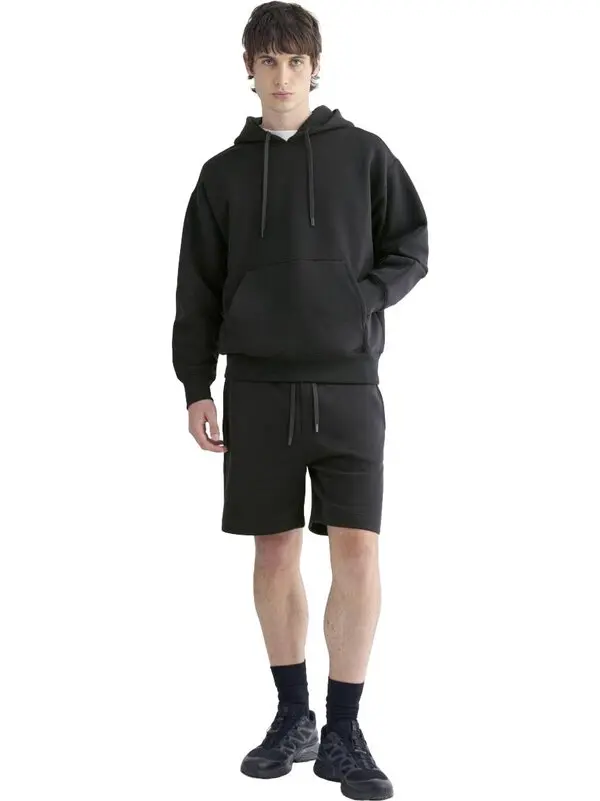 Everlane Luxe Fleece Easy Short - Black