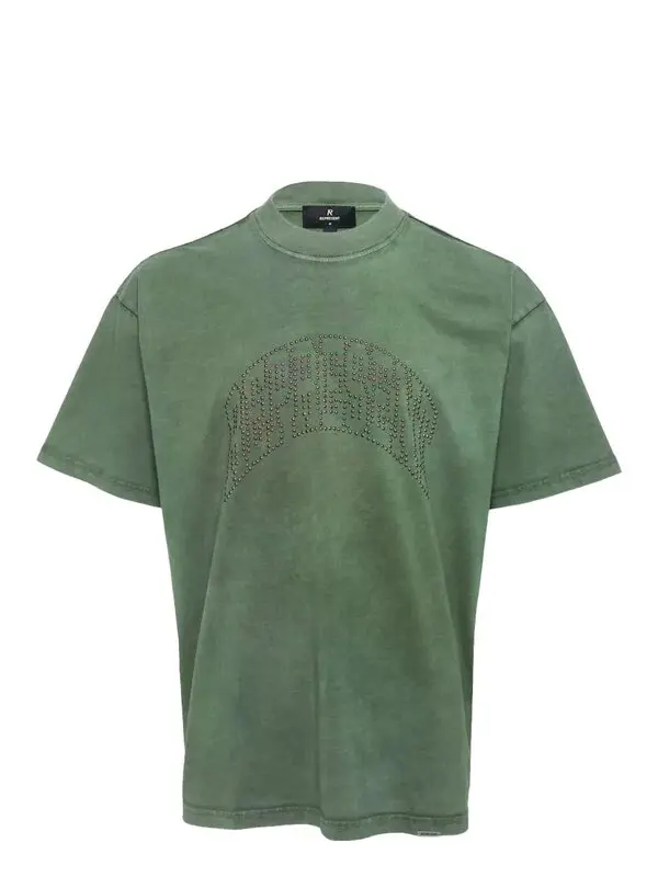 REPRESENT Logo-embellished T-shirt - Green