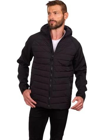 Perry Ellis Tech Stretch Softshell Jacket - Black