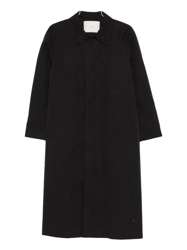 DUNST Cotton-blend Coat - Black