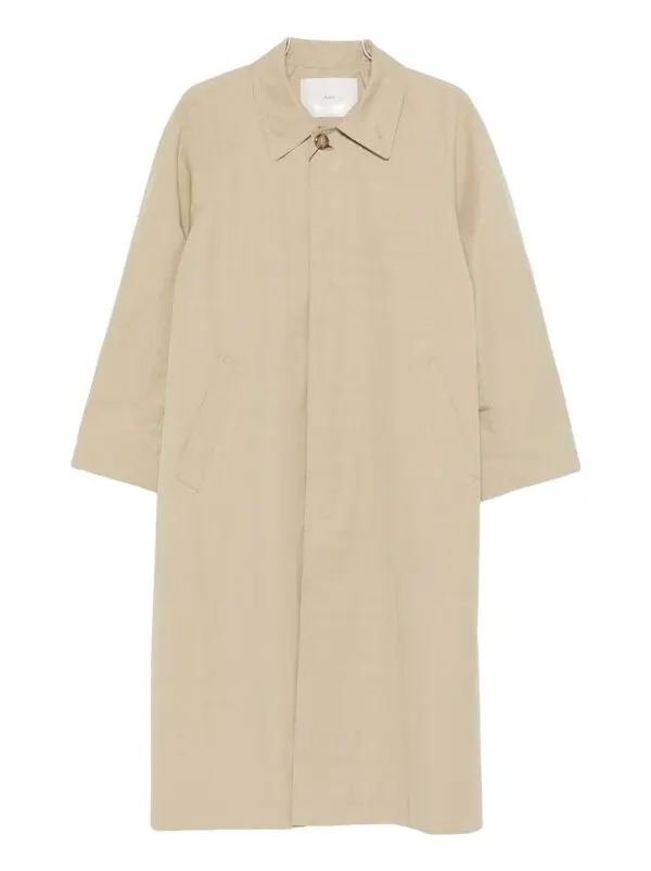 DUNST Cotton Blend Coat - Green