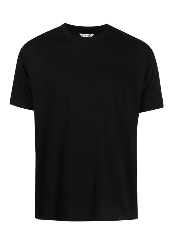Auralee Cotton T-shirt - Black