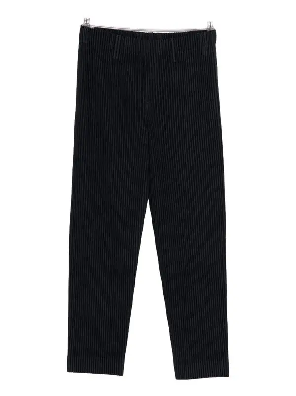 Issey Miyake Pleated Trousers - Blue