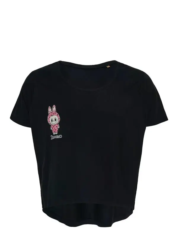 BLACK SCORE Short Sleeve T-shirt - Black