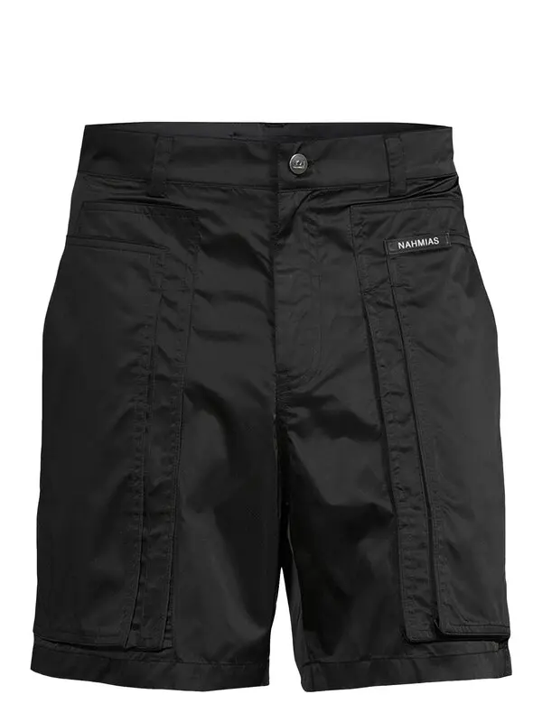 NAHMIAS Nylon Cargo Shorts - Black