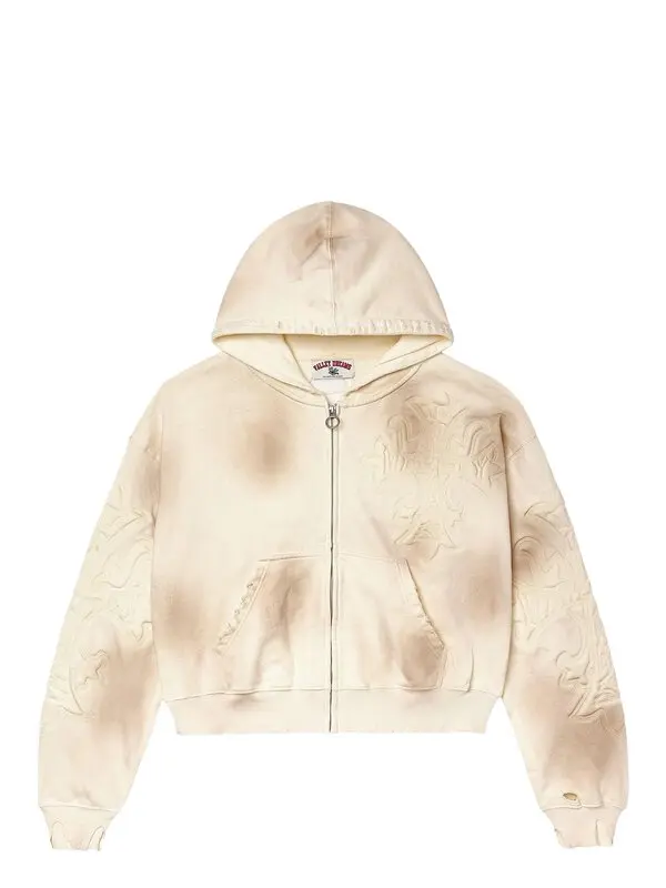 VALE FOREVER Carver Zip Up - Cream