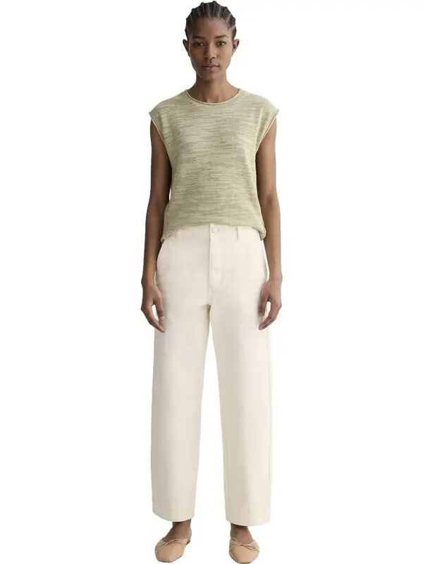 Everlane Utility Straight-leg Pant - Bone