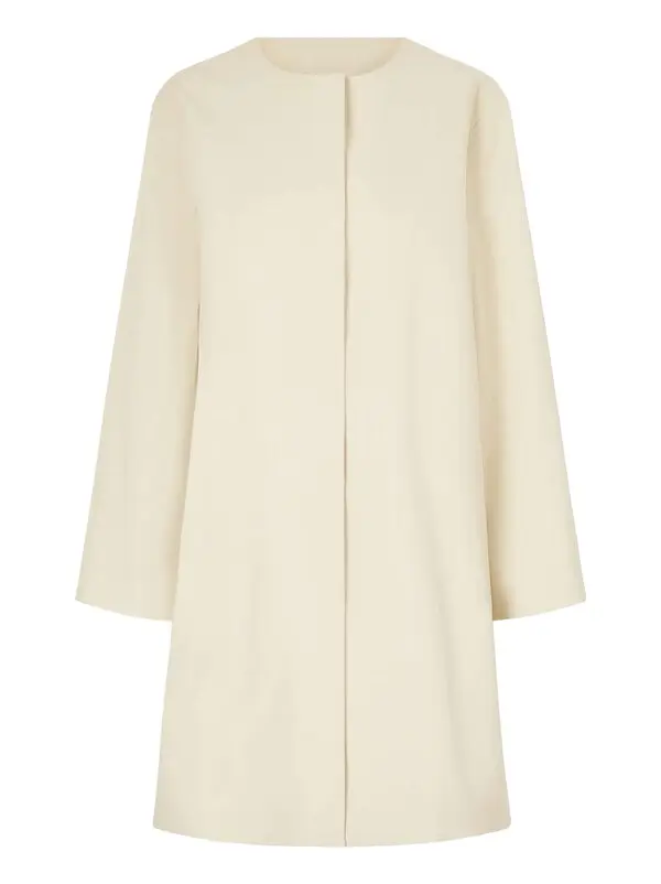 Loulou De Saison Merill Cotton-gabardine Coat - Beige