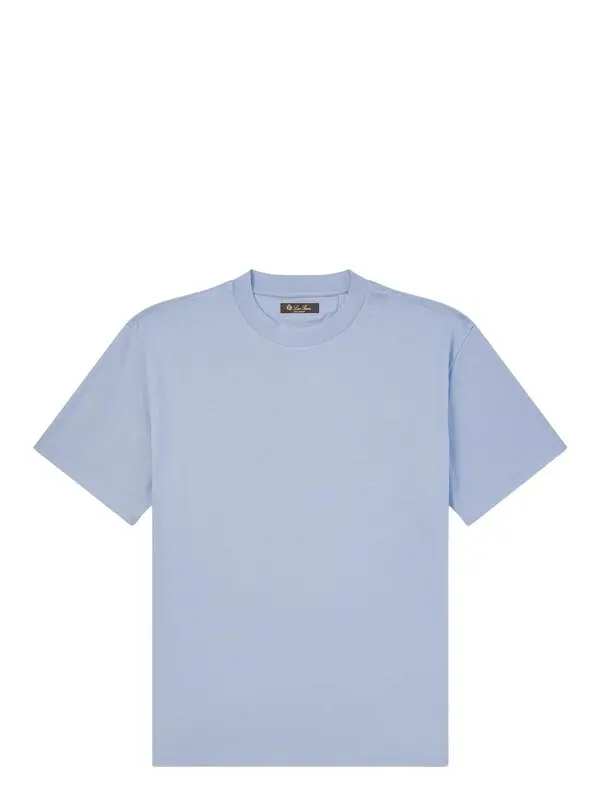Loro Piana Ray Cotton-jersey T-shirt - Gray