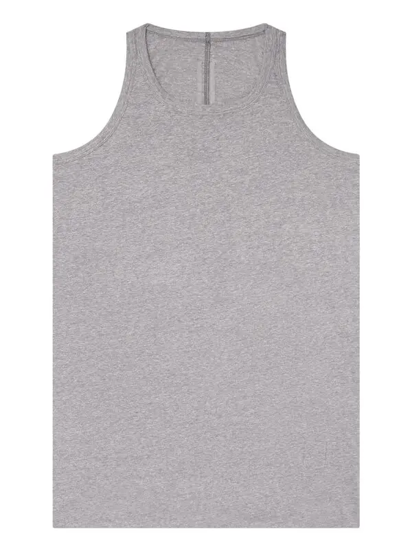 Rick Owens Cotton-blend Jersey Tank - Gray
