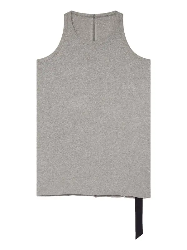 Rick Owens Cotton-blend Jersey Tank - Gray
