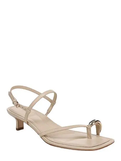 Vince Polli Kitten Heel Sandal - Birch Sand