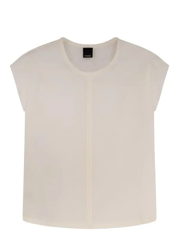 Pinko Blossom Silk Shirt - White