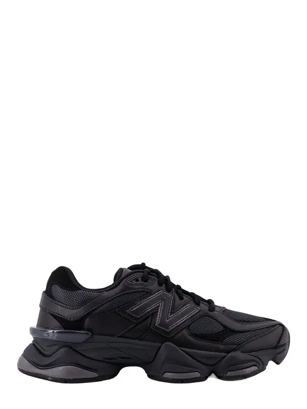 NEW BALANCE 9060 Mesh Sneakers With Logo - Black