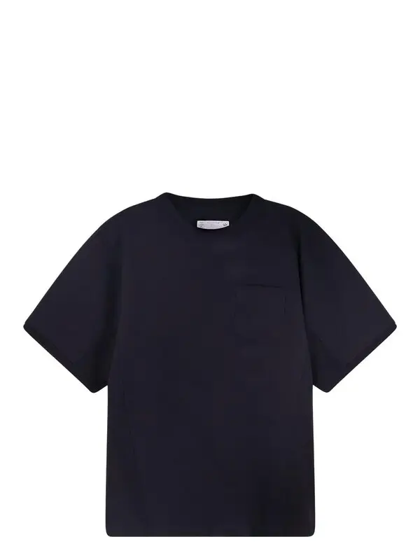 Sacai Cotton Tshirt - Black
