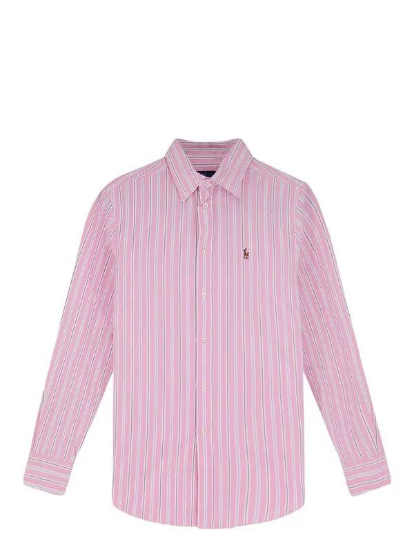 Polo Ralph Lauren Striped Cotton Shirt - Pink