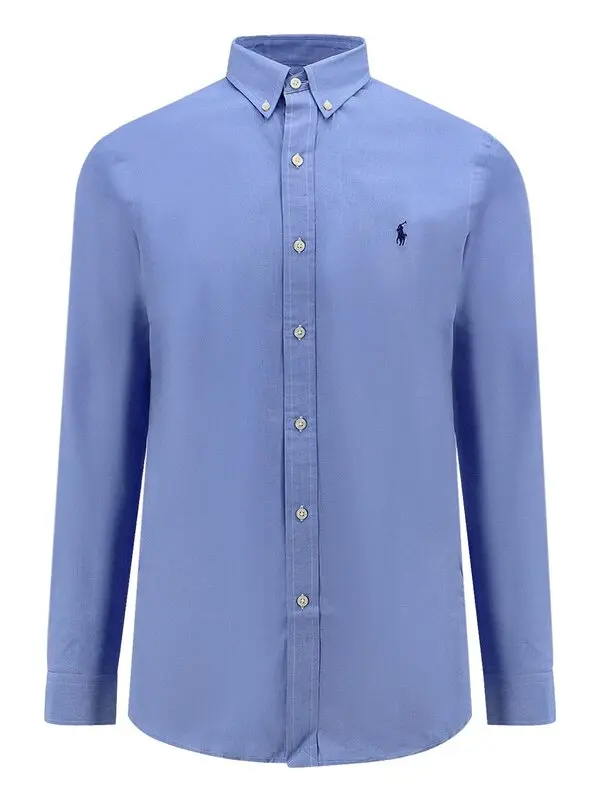 Polo Ralph Lauren Stretch Cotton Shirt - Blue