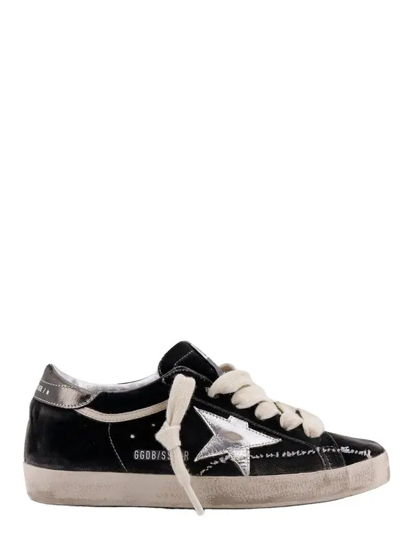 GOLDEN GOOSE Superstar Chenille Sneakers - Black