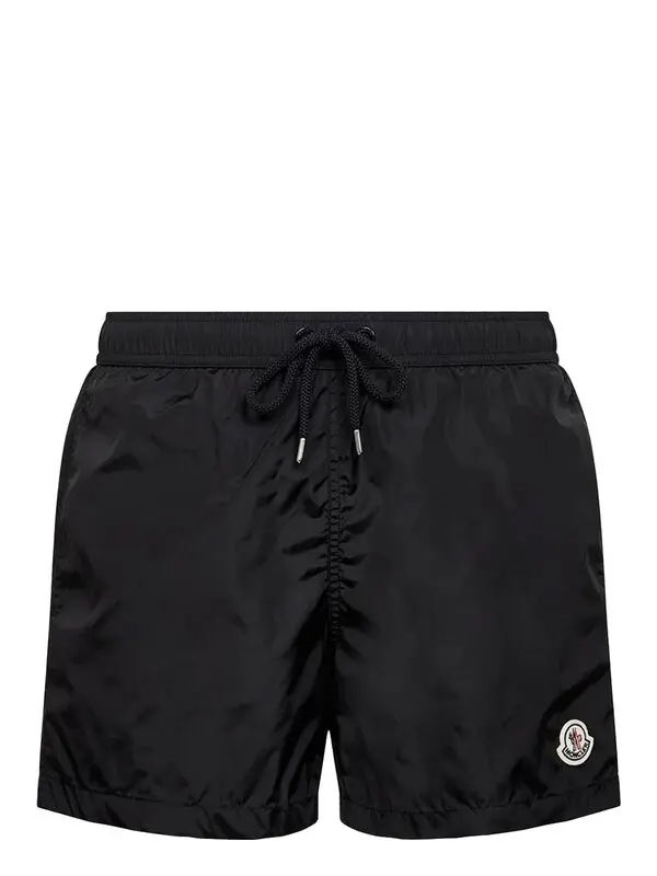 Moncler Nylon Swim Trunks - Black