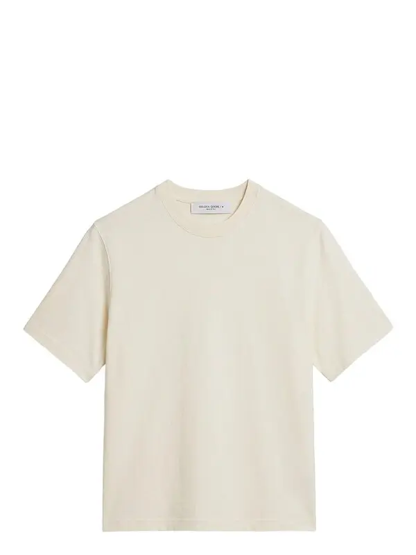 GOLDEN GOOSE Cotton T-shirt - Beige