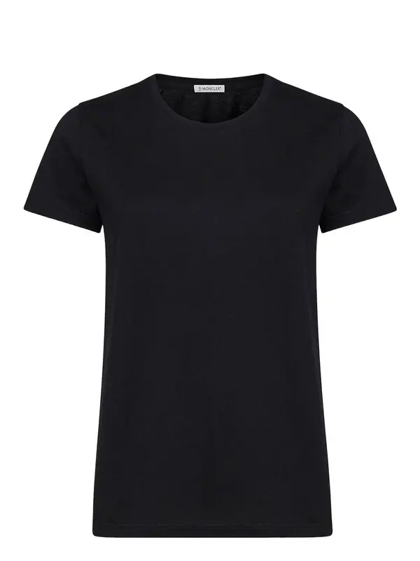 Moncler Cotton T-shirt - Black