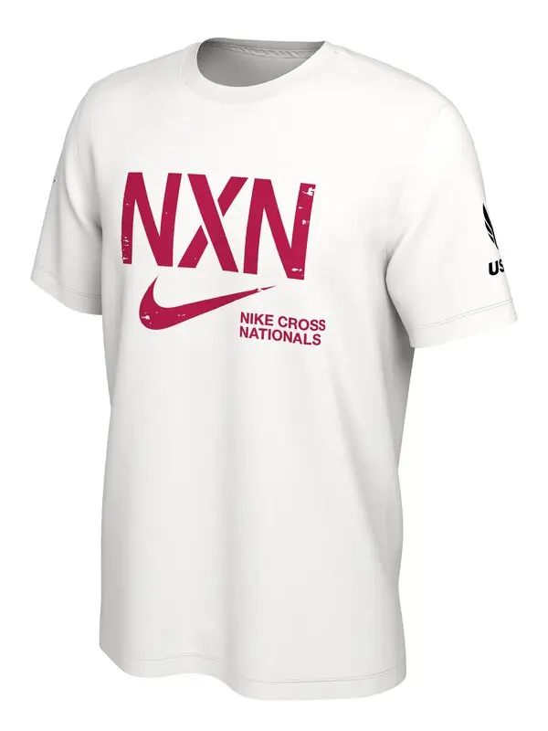 Nike 2025 Nxn Running T-shirt - White
