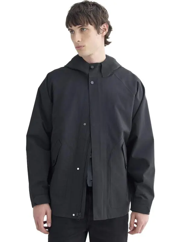 Everlane Re:cycled Archival Anorak - Black