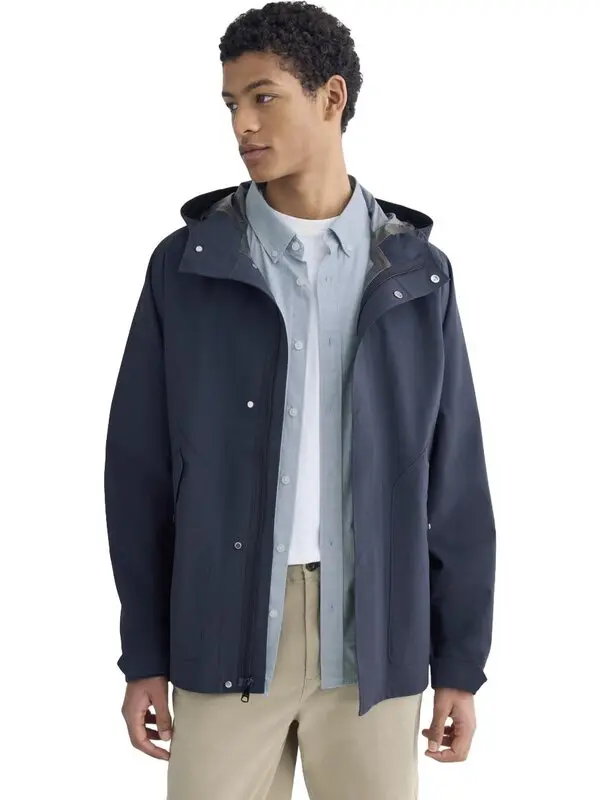 Everlane Re:cycled Archival Anorak - Deep Navy
