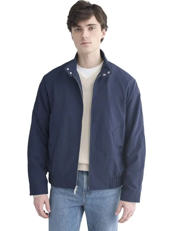Everlane Re:cycled Nylon Harrington Jacket - Deep Navy