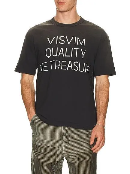 Visvim Jumbo Tee - Black