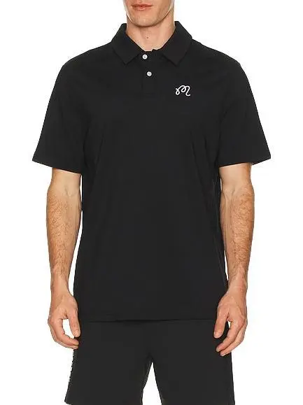 MALBON Fairway Polo - Black