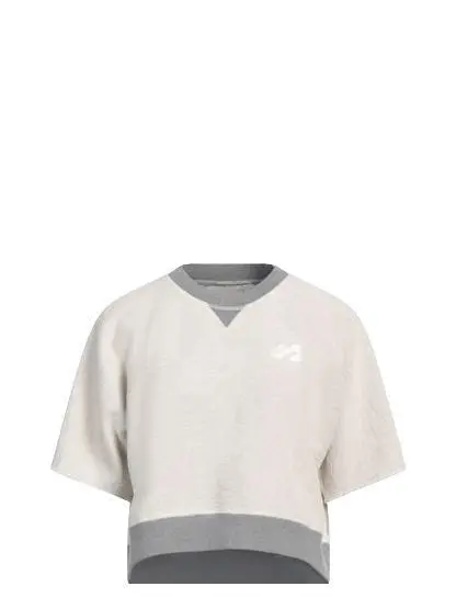 AUTRY Cotton-blend French Terry Sweatshirt - Ivory
