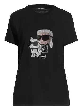 Karl Lagerfeld Organic Cotton T-shirt - Black