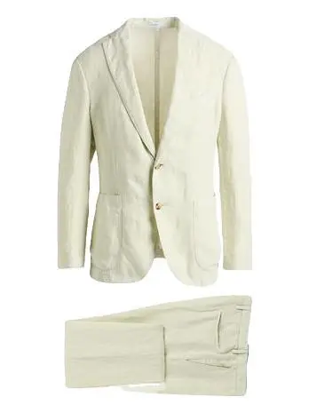 Boglioli Suit Light Size Linen - Green