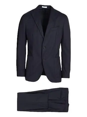 Boglioli Suit Midnight Size Virgin Wool - Blue