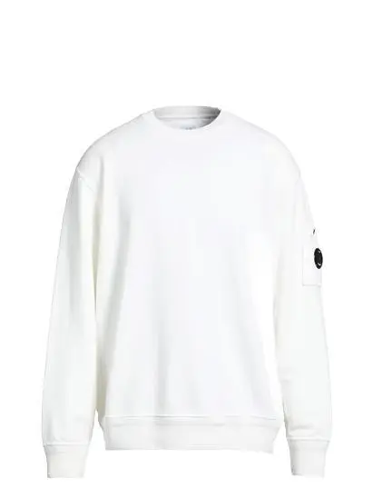 C.P. COMPANY Cotton Sweatshirt - White