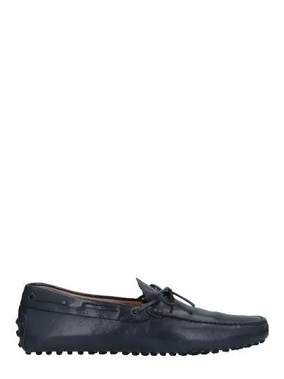 TOD'S Loafers In Leather - Blue