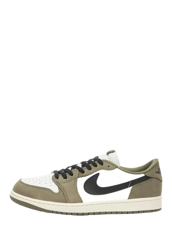 JORDAN 1 Retro Low Og Sneaker - Medium Olive/black/sail