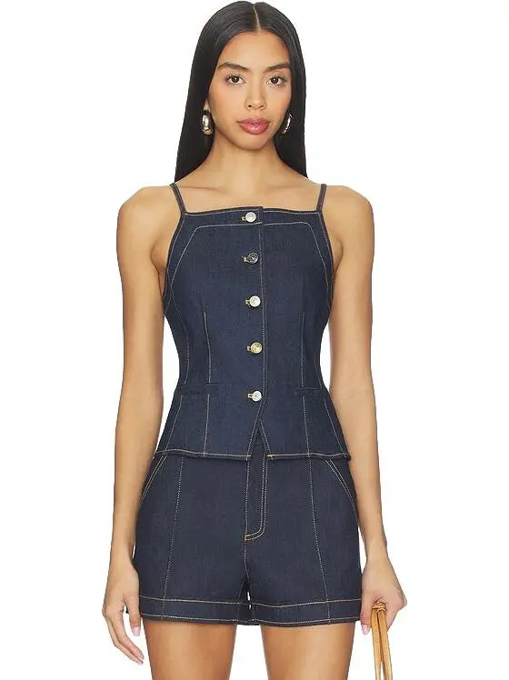 Cinq À Sept Sloane Top - Navy