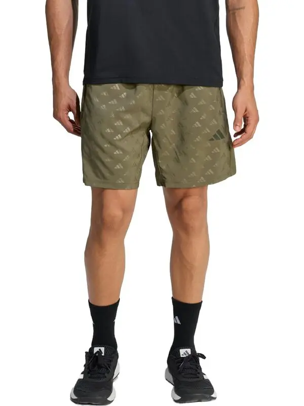 Adidas Woven Training Shorts - Olive Strata