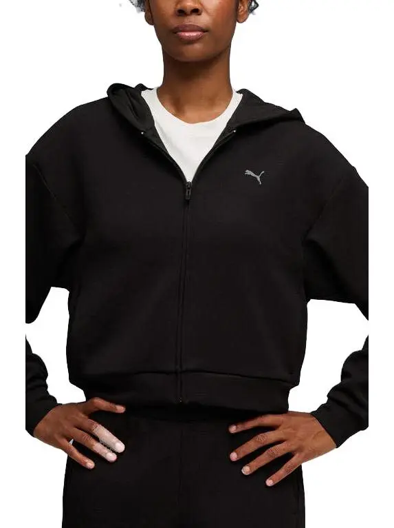 PUMA Cloudspun Zip Hoodie - Puma Black
